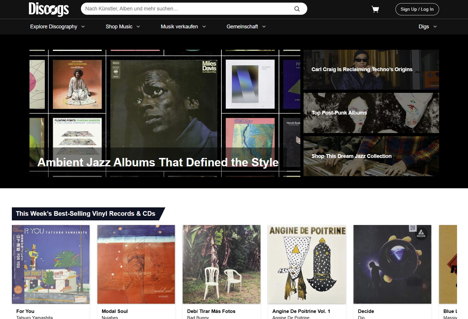 Entdecke Discogs: Die ultimative Plattform für Musikliebhaber | JP ...